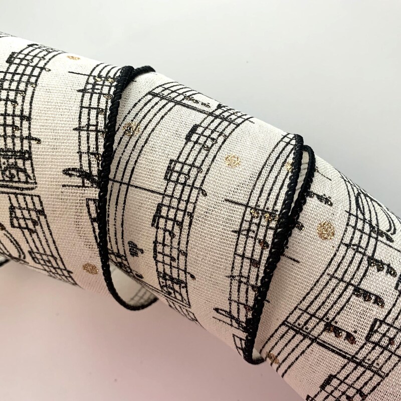 Music Wide Ribbon - Etsy