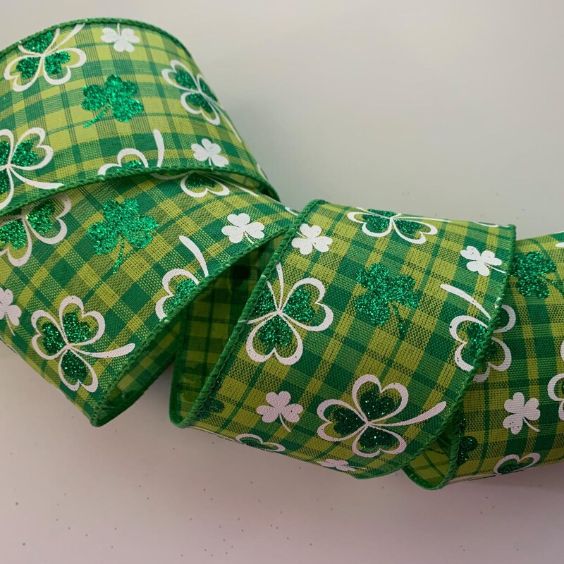 Shamrock Ribbon - Etsy