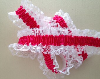 Hot Pink Garters - Etsy