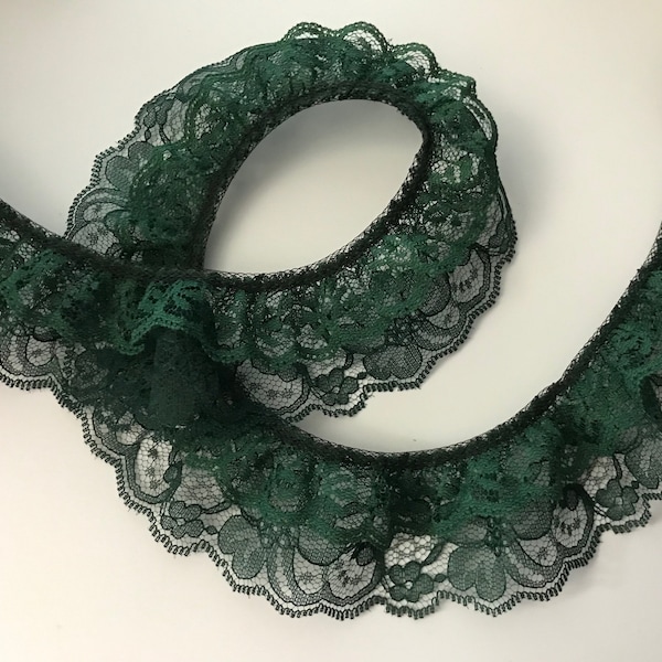 Green Lace Fabric - Etsy