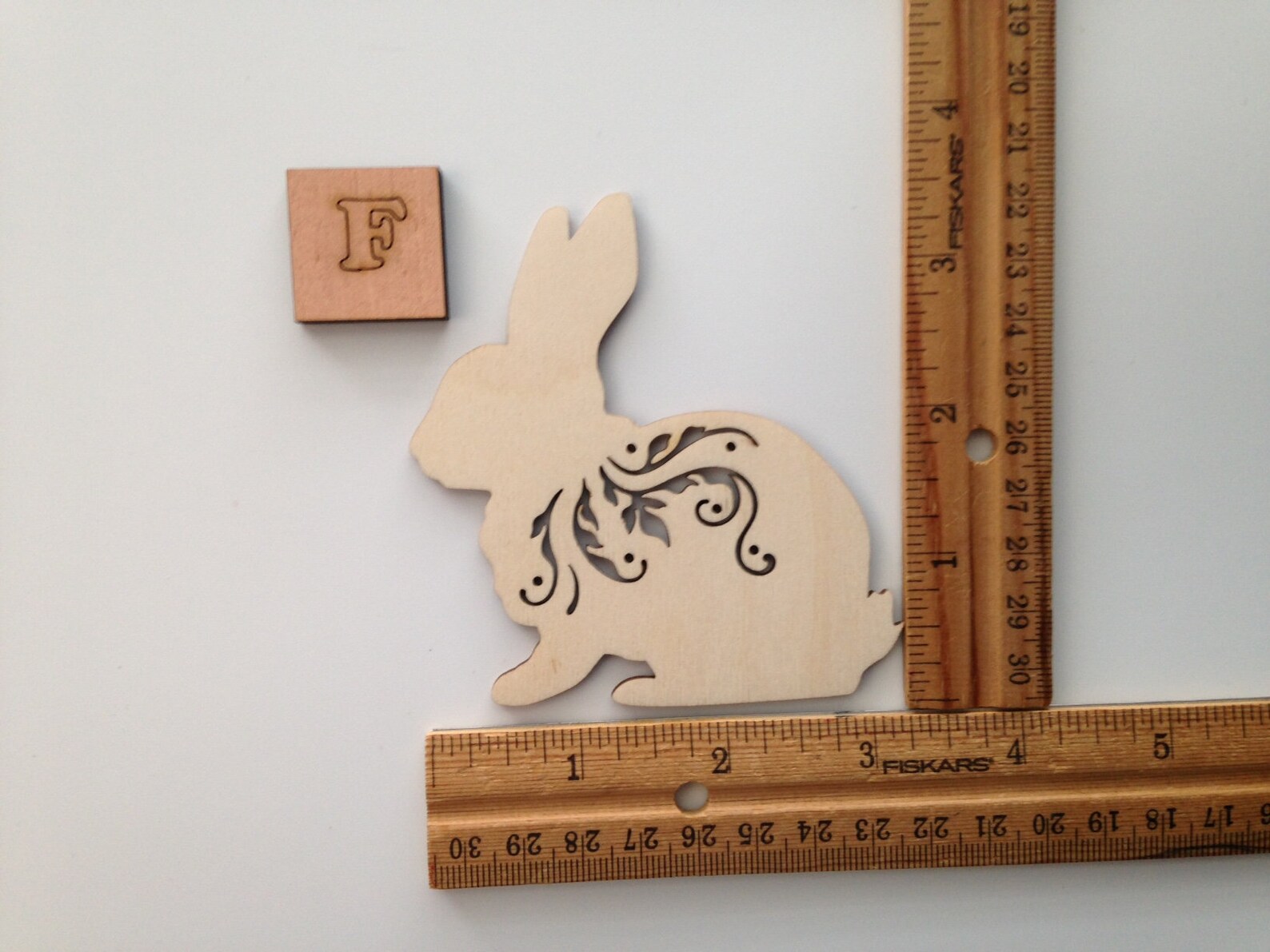 Wooden Bunny Rabbits, 10 PIECES, Laser Cut Wood Shapes, Ready to Paint ...