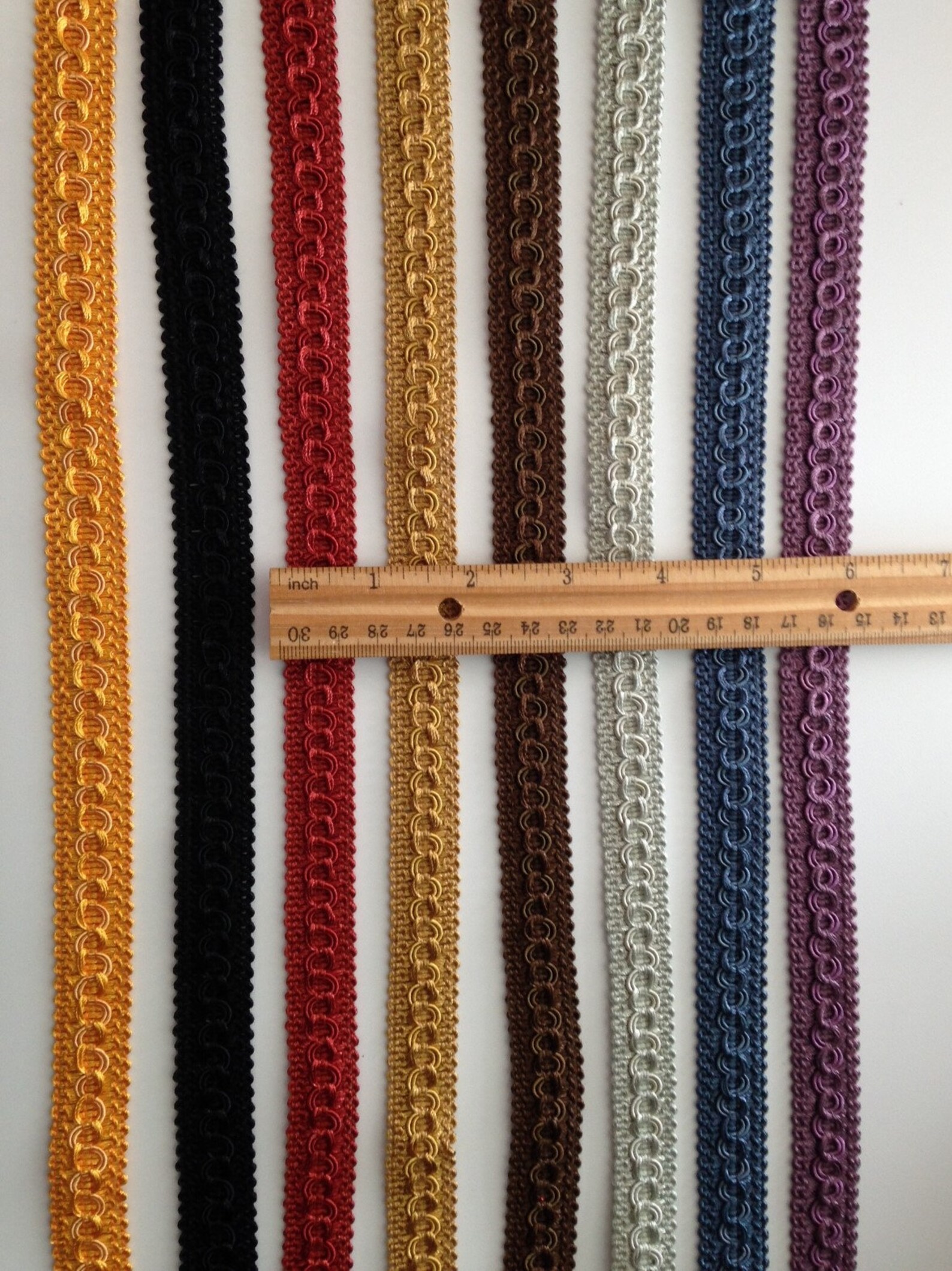 Woven Circle Braid Trim, 3/4" Wide, Home Decor, Upholstery Trim ...