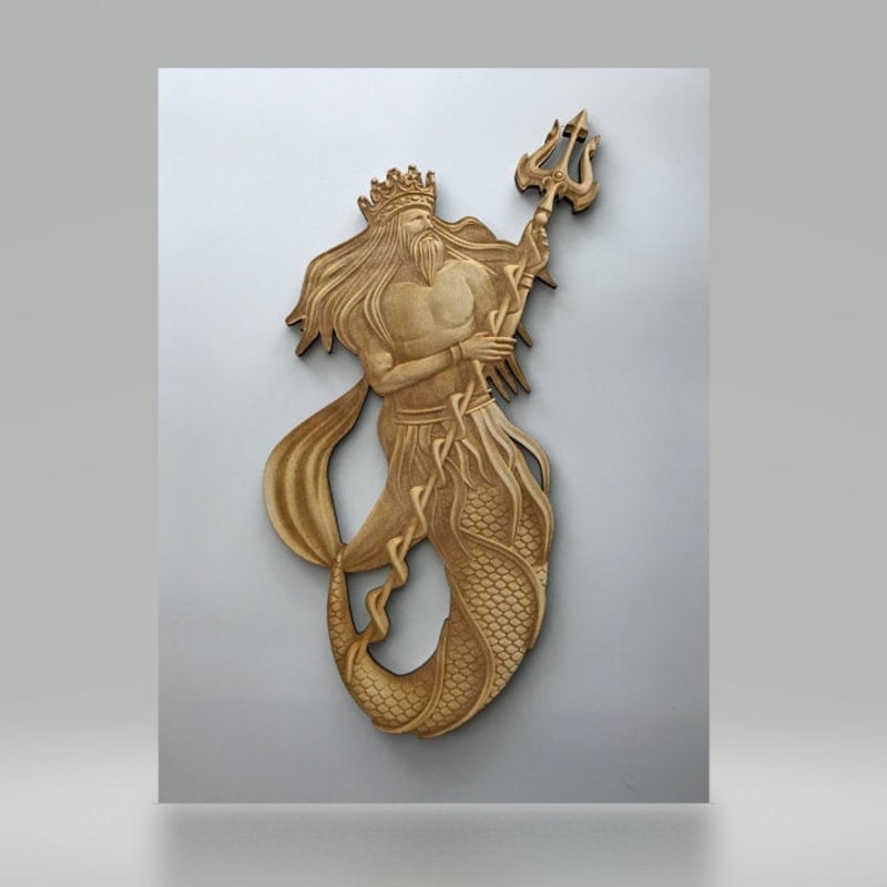 King Neptune Art - Etsy