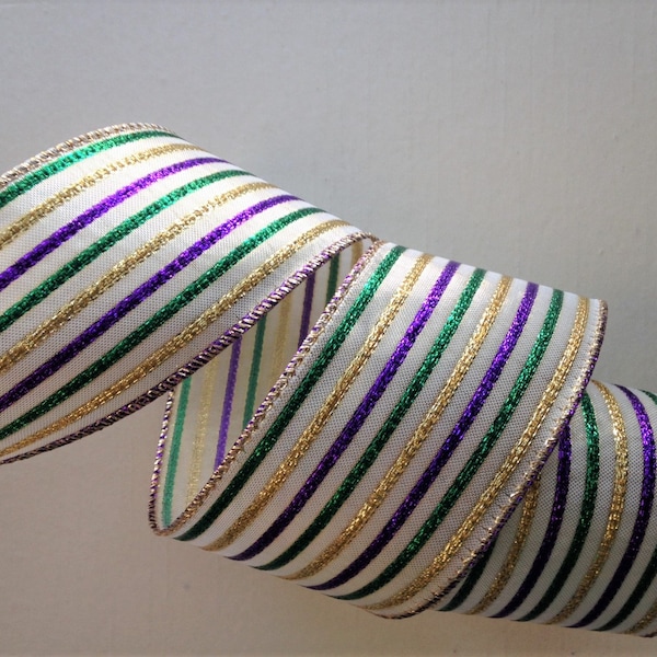 Mardi Gras Ribbon - Etsy