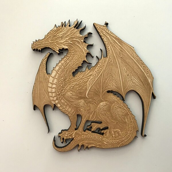 Wooden Dragon - Etsy