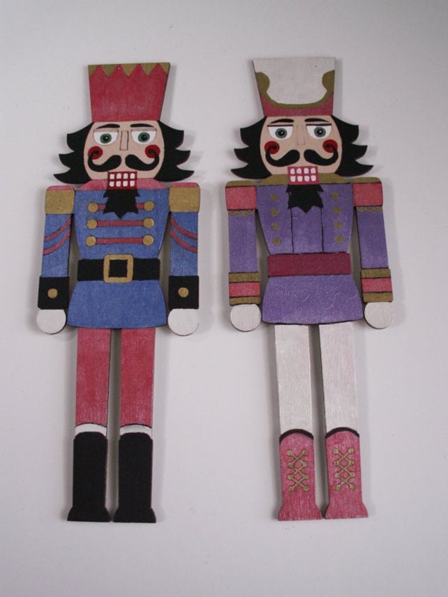 Wooden Nutcracker Laser Cut and Engraved Wood Shapes | Etsy