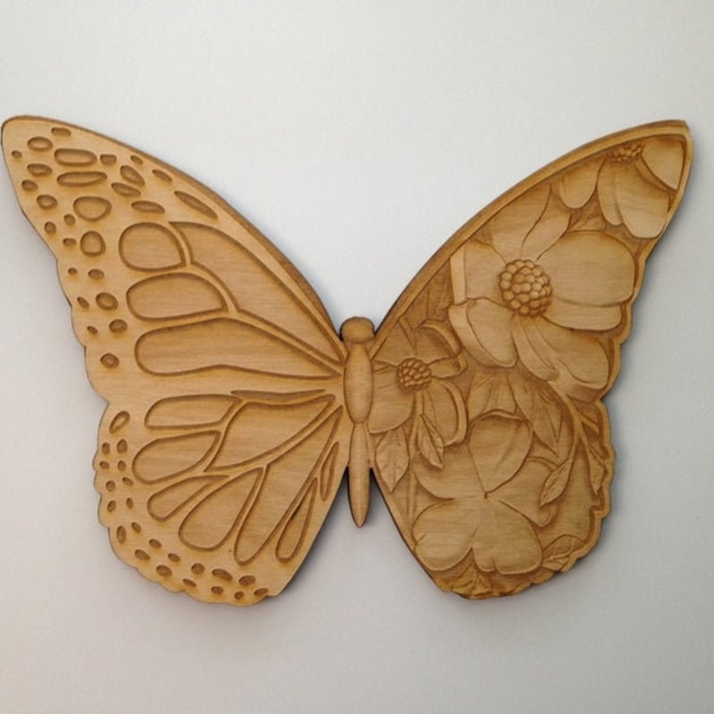 Wood Butterflies - Etsy