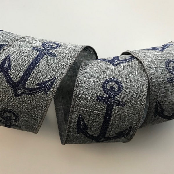 Anchor Ribbon - Etsy