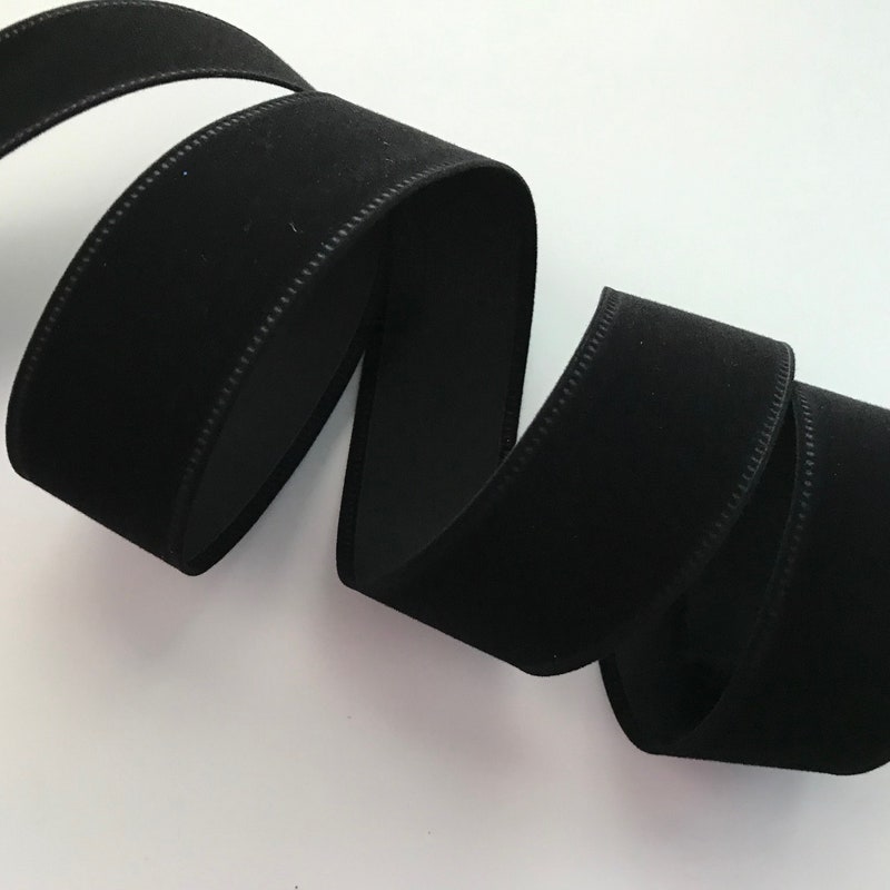 Black Velvet Ribbon - Etsy