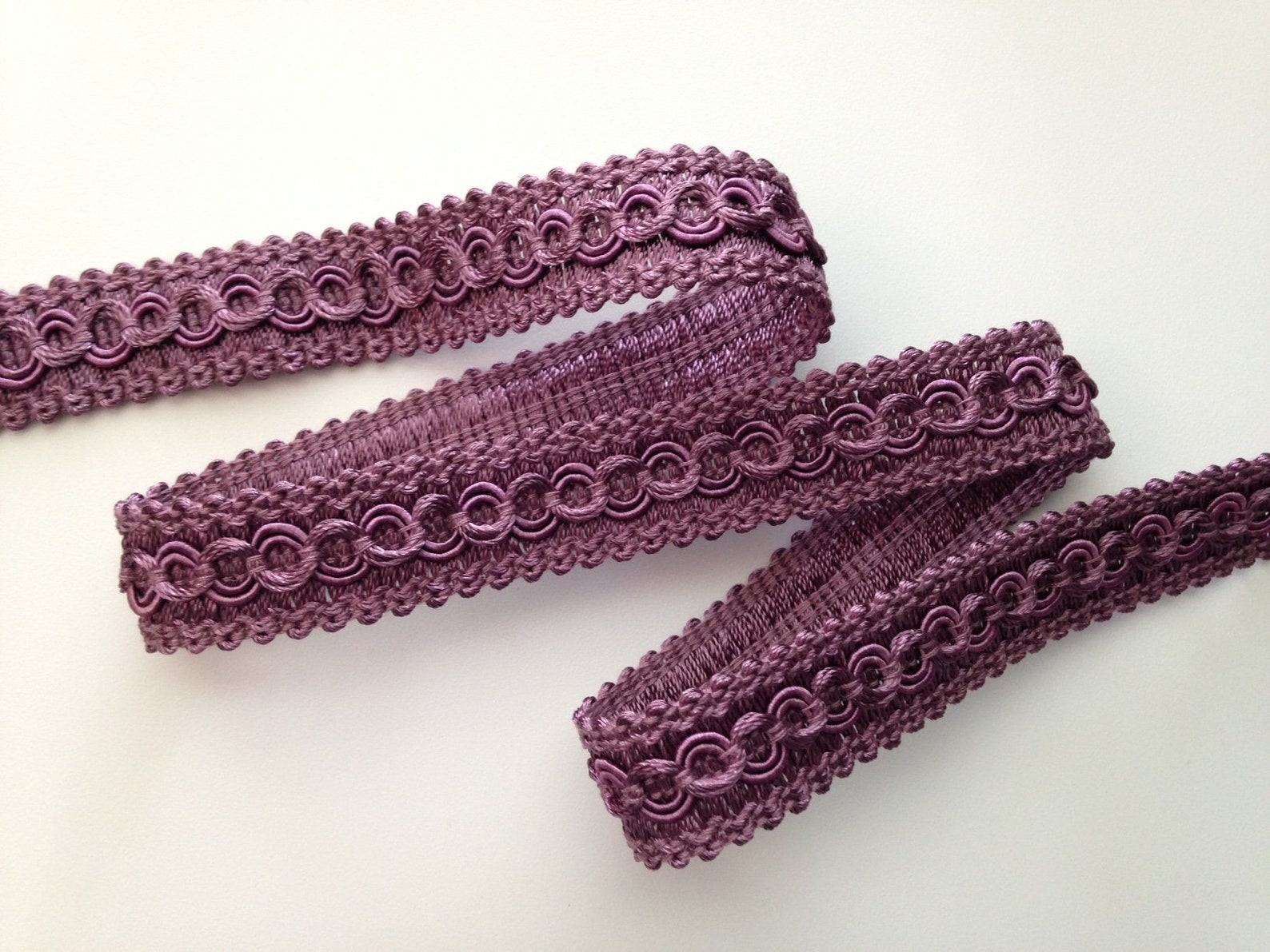 Woven Circle Braid Trim, 3/4" Wide, Home Decor, Upholstery Trim ...