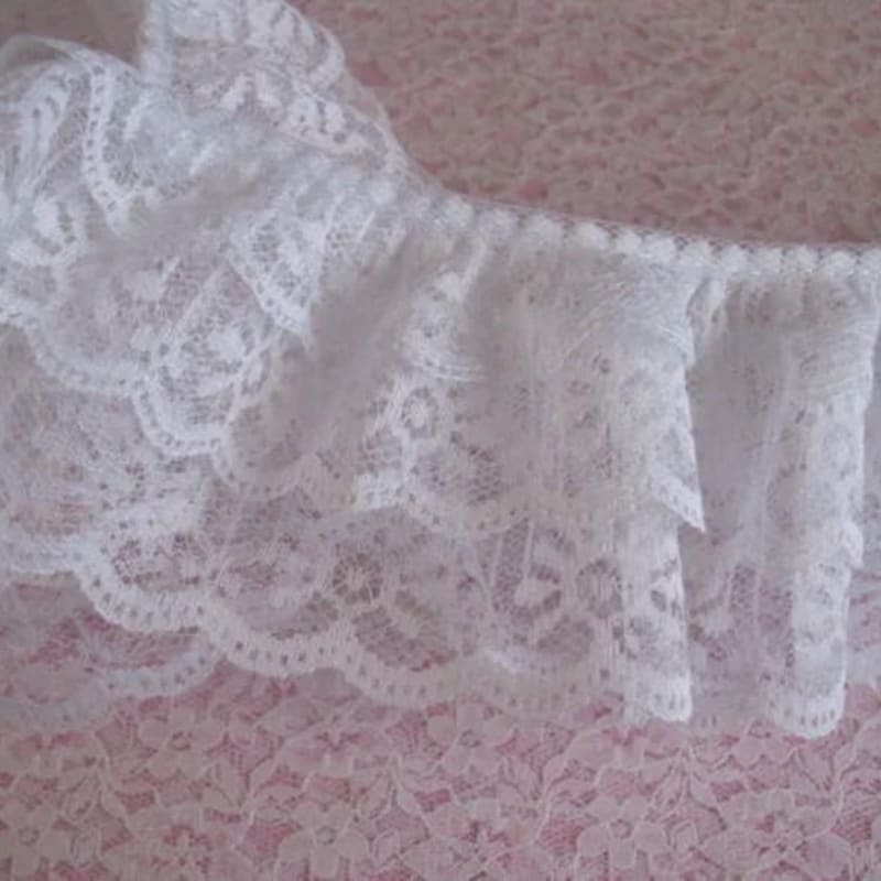 Lace Ruffle - Etsy