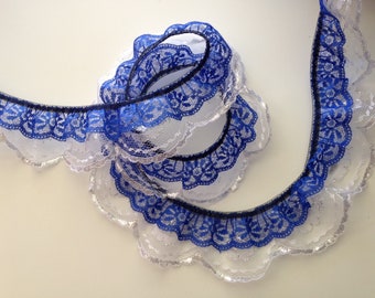 Royal Blue Lace Trim | Etsy