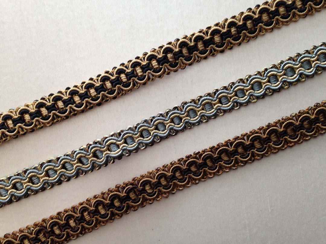 Woven Braid Trim, Home Decor, Upholstery, Decorative Pillows ...
