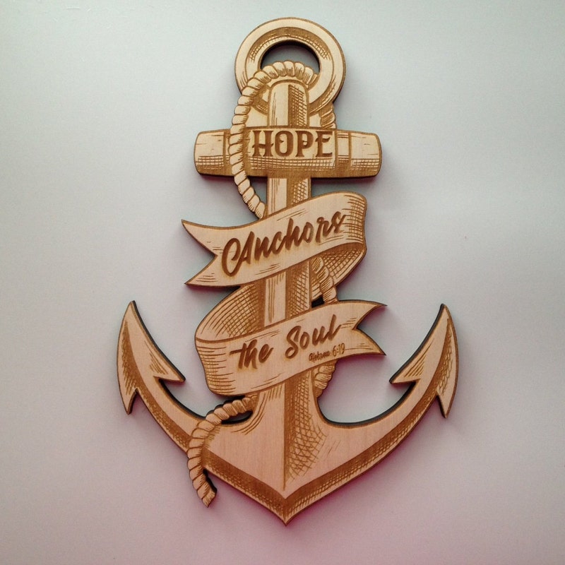 Anchor Wall Decor - Etsy