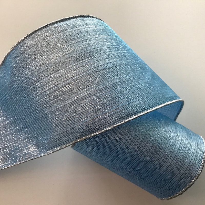 Slate Blue Ribbon - Etsy