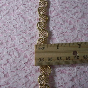Metallic Braid Trim Gold Silver 1/2 Wide Decorative - Etsy