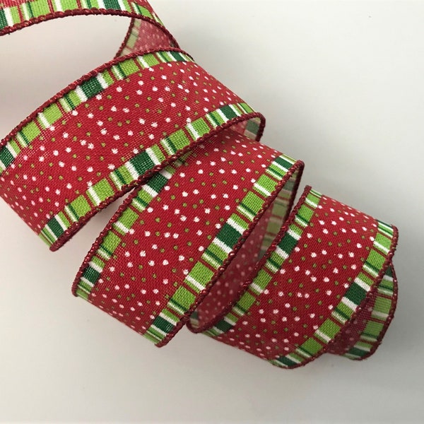 Wide Christmas Ribbon - Etsy