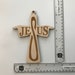 Jesus Cross Wood Ornament, Laser Cut and Engraved Wood, Religious ...