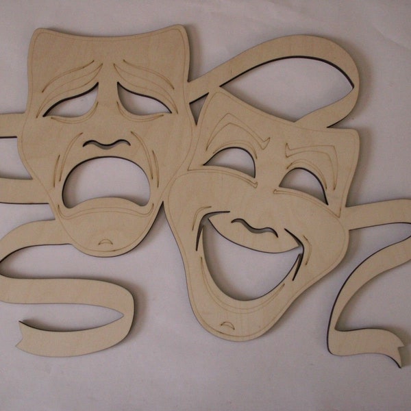 Comedy Tragedy Masks - Etsy
