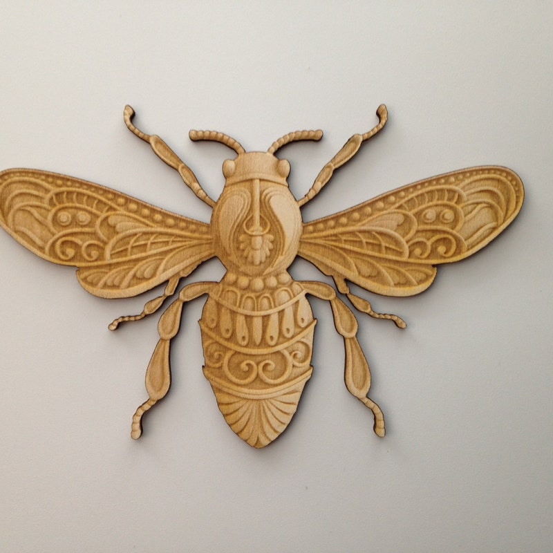 Wooden Bees - Etsy
