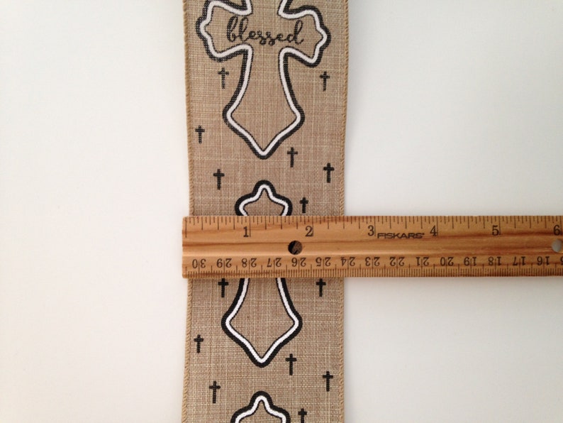 Grateful Thankful Blessed Crosses Ribbon 2 1/2 Wide - Etsy