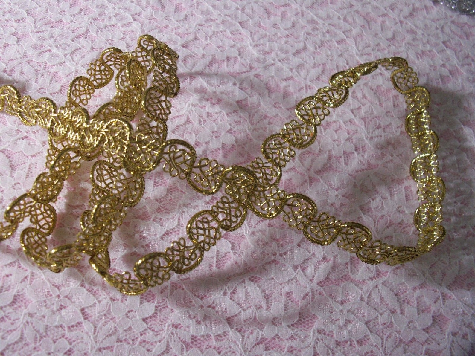 Metallic Braid Trim Gold Silver 1/2 Wide Decorative - Etsy