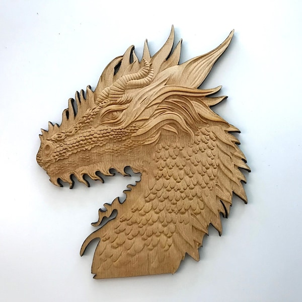 Wooden Dragon - Etsy