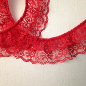 Red Lace - Etsy
