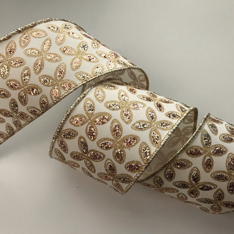 Gold Edge Ribbon - Etsy