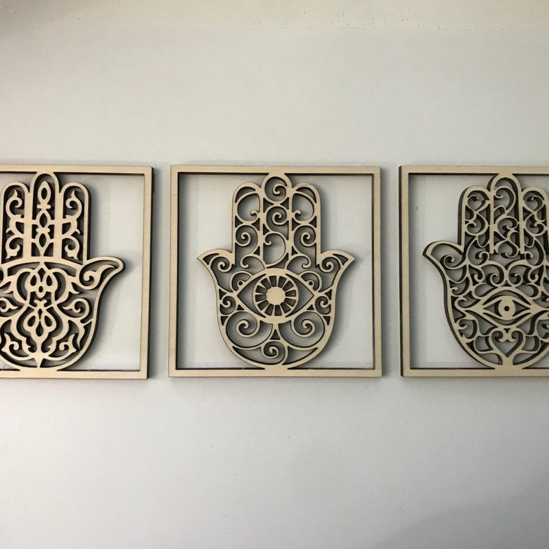 Hamsa Wall Decor - Etsy