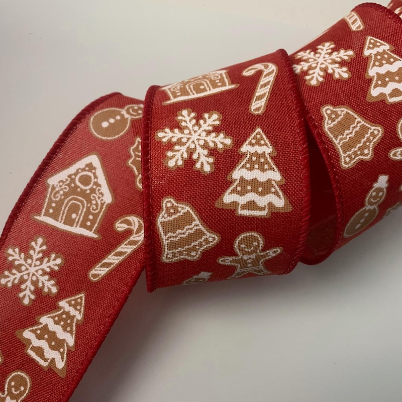 Gingerbread Ribbon - Etsy