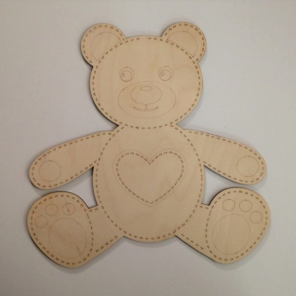 Teddy Bear Cutouts - Etsy