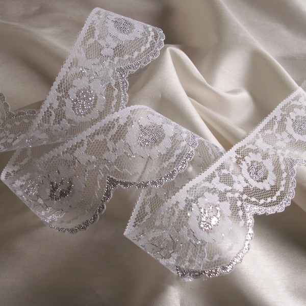 Silver Lace Trim - Etsy