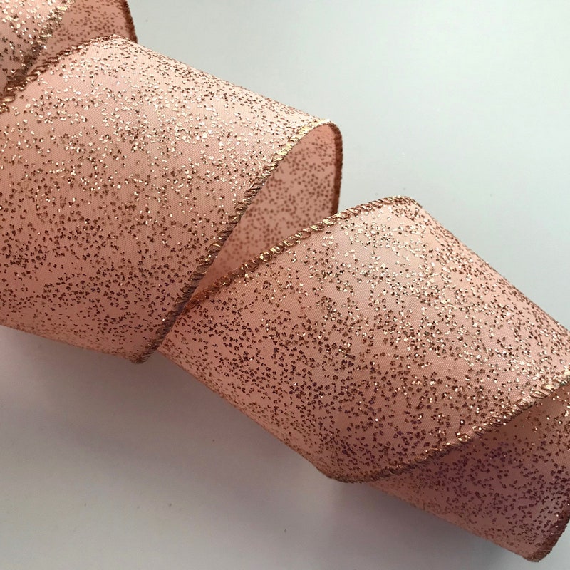 Rose Gold Ribbon - Etsy