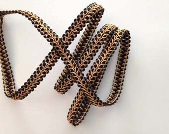 Black Gold Trim | Etsy