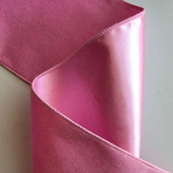Pink Wired Ribbon - Etsy