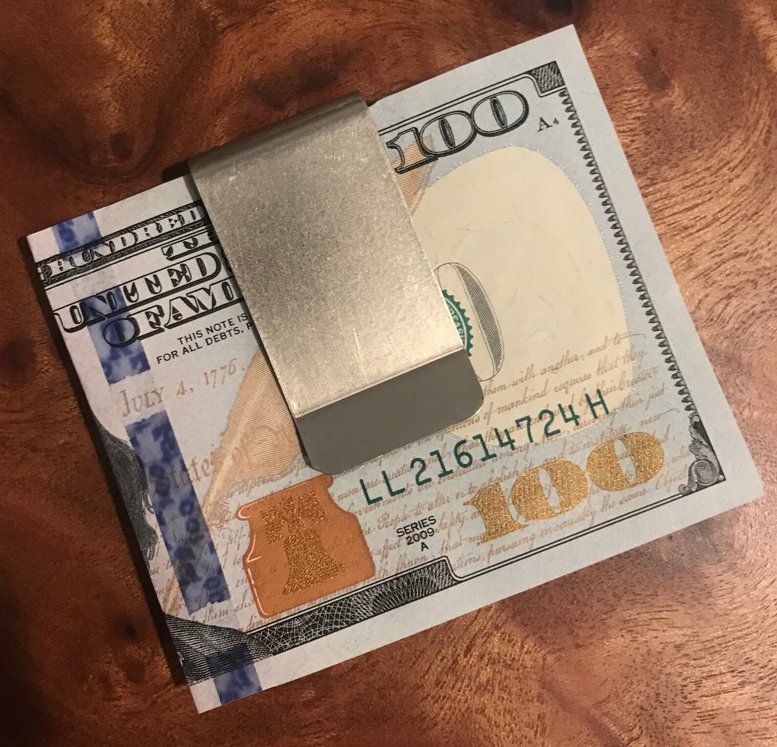 Wood Money Clip for Groomsmen Boyfriend Gift for Husband Dad | Etsy