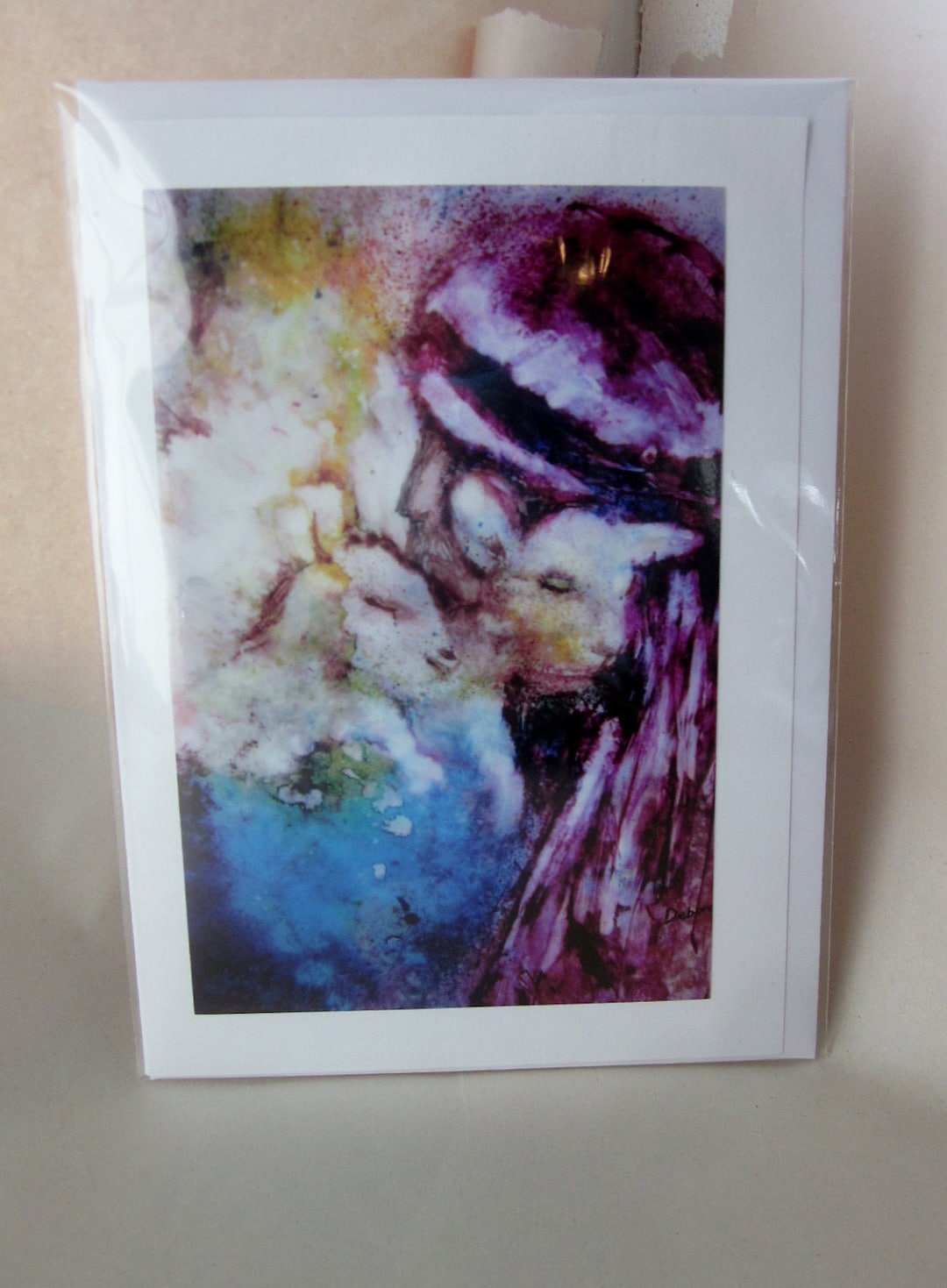 Christian Greeting Card, Jesus the Shepherd, Religious Greeting Card ...
