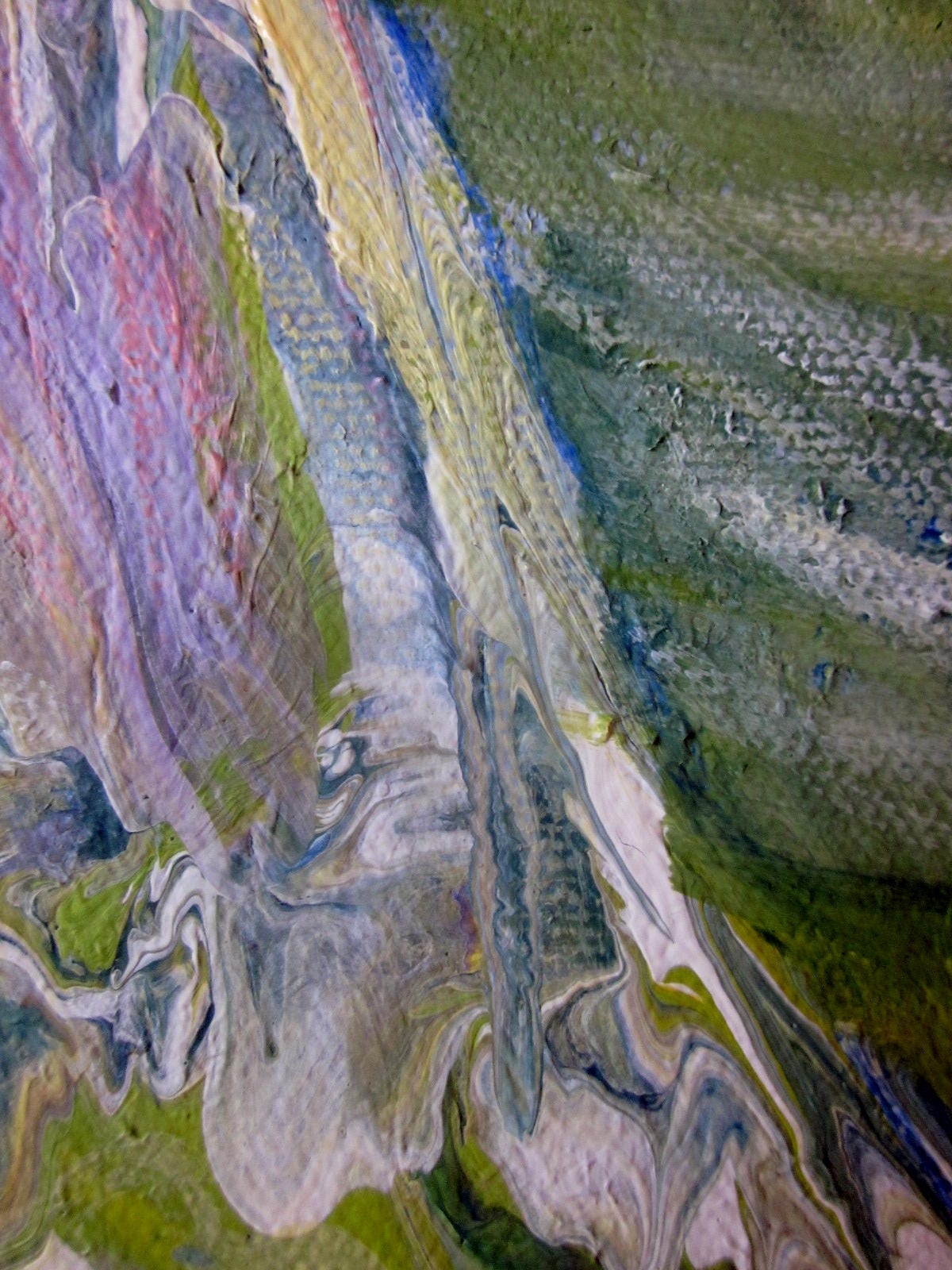 Prophetic Acrylic Painting River Painting Woman and River - Etsy