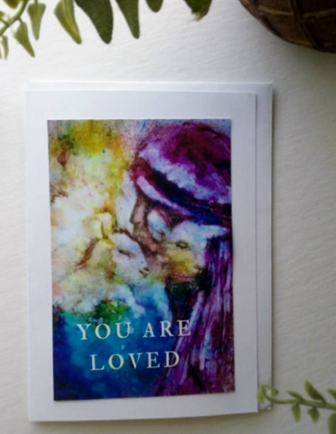 Inspirational Christian Greeting Card, Inspirational Quote Card, Good ...