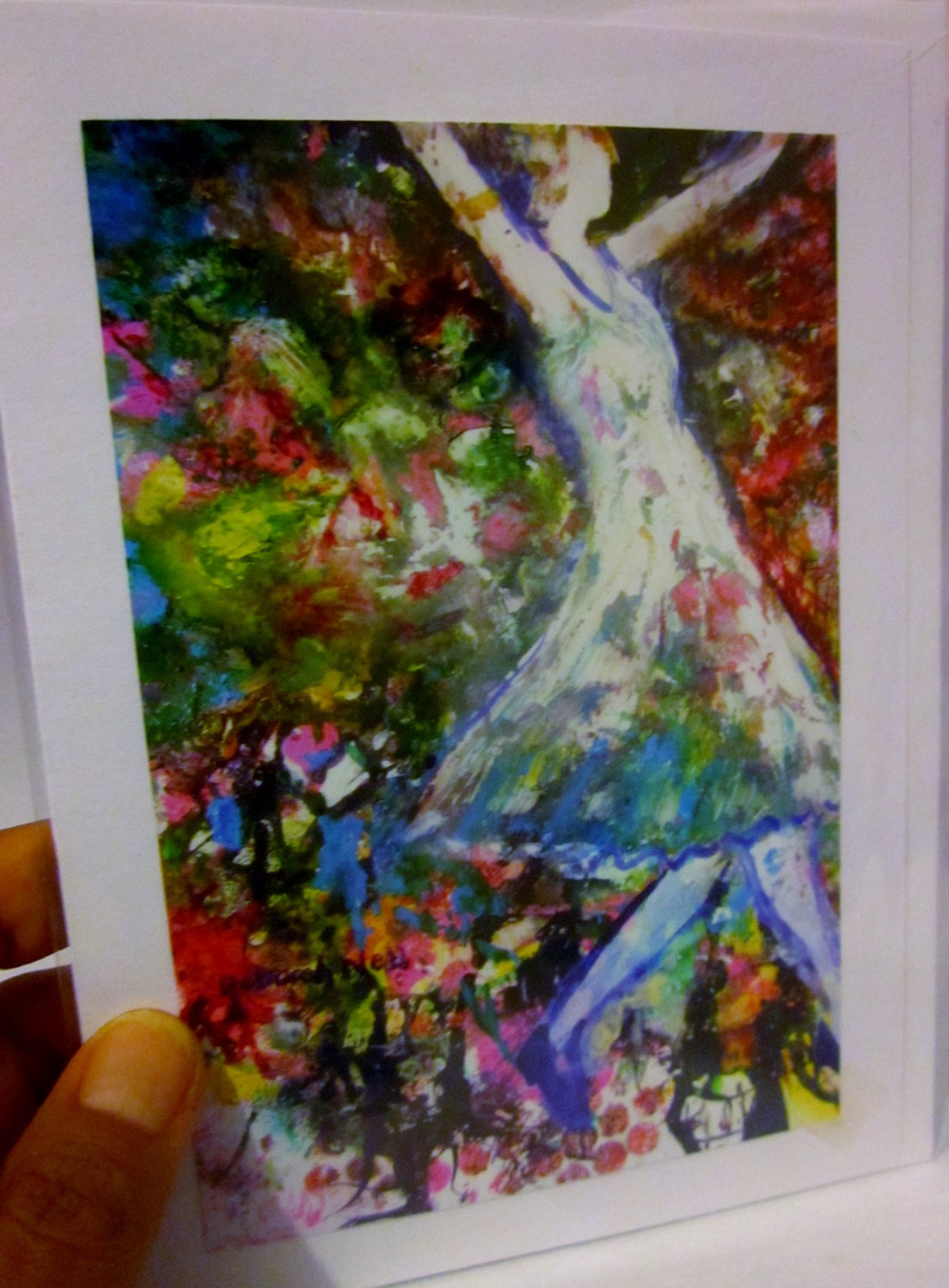 Inspiratiomal Blank Greeting Card colors of the - Etsy