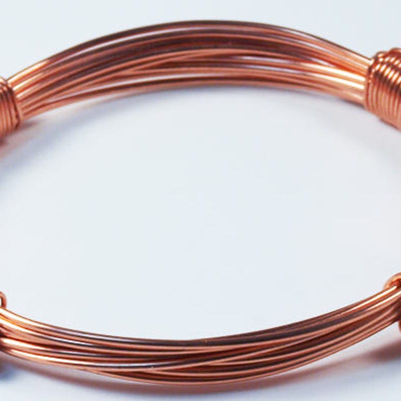 Copper Bangles - Etsy