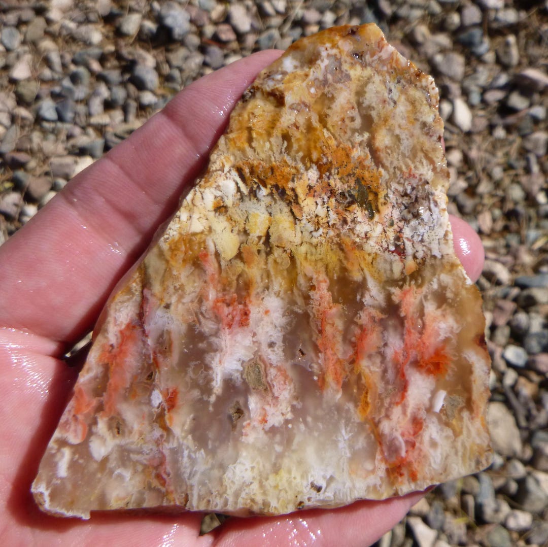 Pink Lady Plume Agate Slab (80X80X7.5) - Etsy