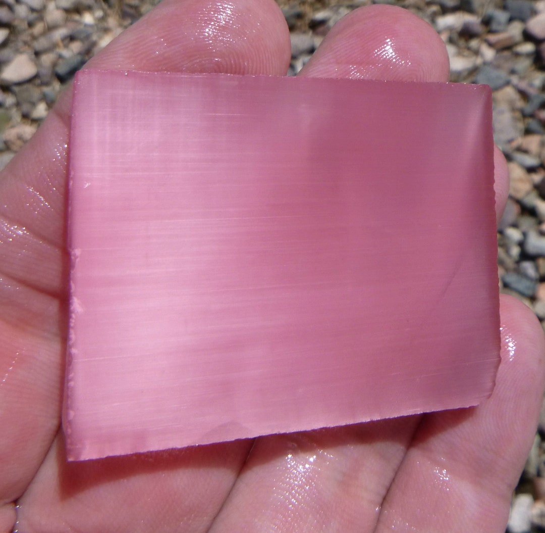 Pink Fiber Optic Slab (50X40X6) - Etsy
