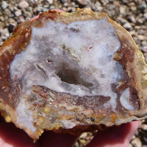 Rock Candy Agate Geode/nodule Pair 70X50X70 - Etsy