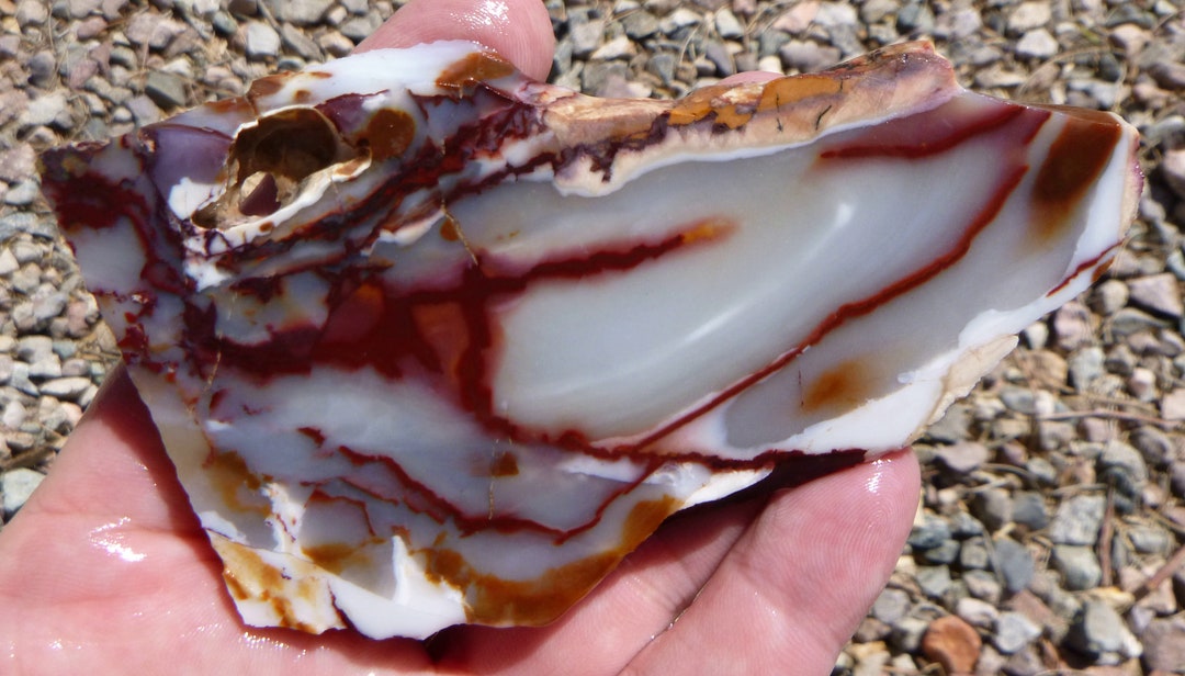 Candy Agate Slab 110X60X7.5 - Etsy