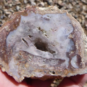 Rock Candy Agate Geode/nodule Pair 70X50X70 - Etsy