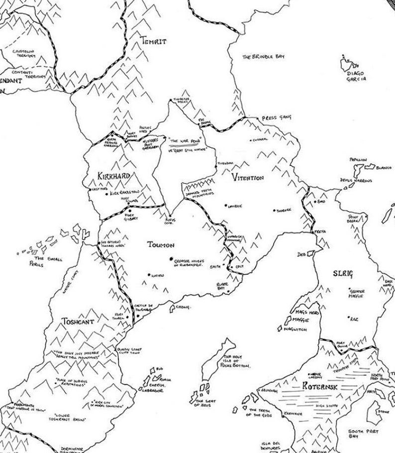 Map of Greater Etimret - Etsy