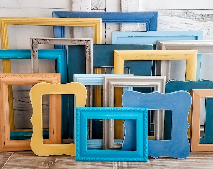 Mismatch of Decorative Frames for Living Room, Assortment Easy Change ...