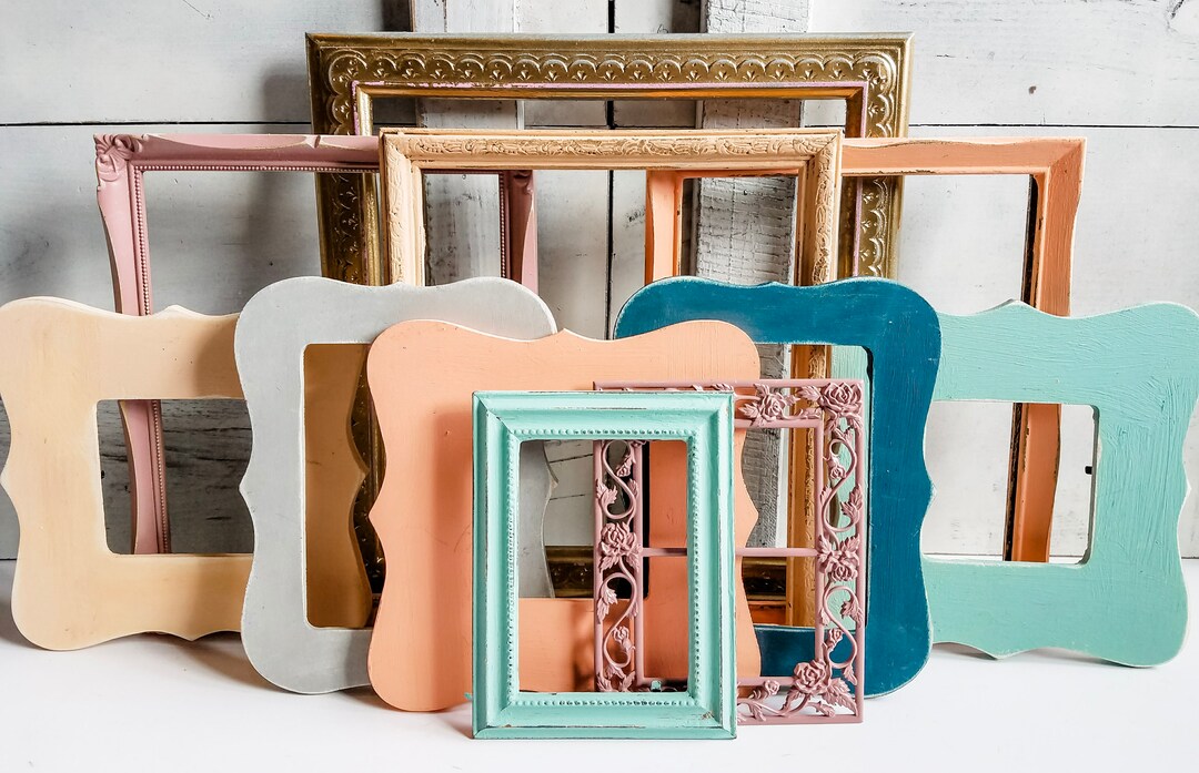 Sophisticated Art Deco Matching Photo Frames for Wall Decor, Multiple ...
